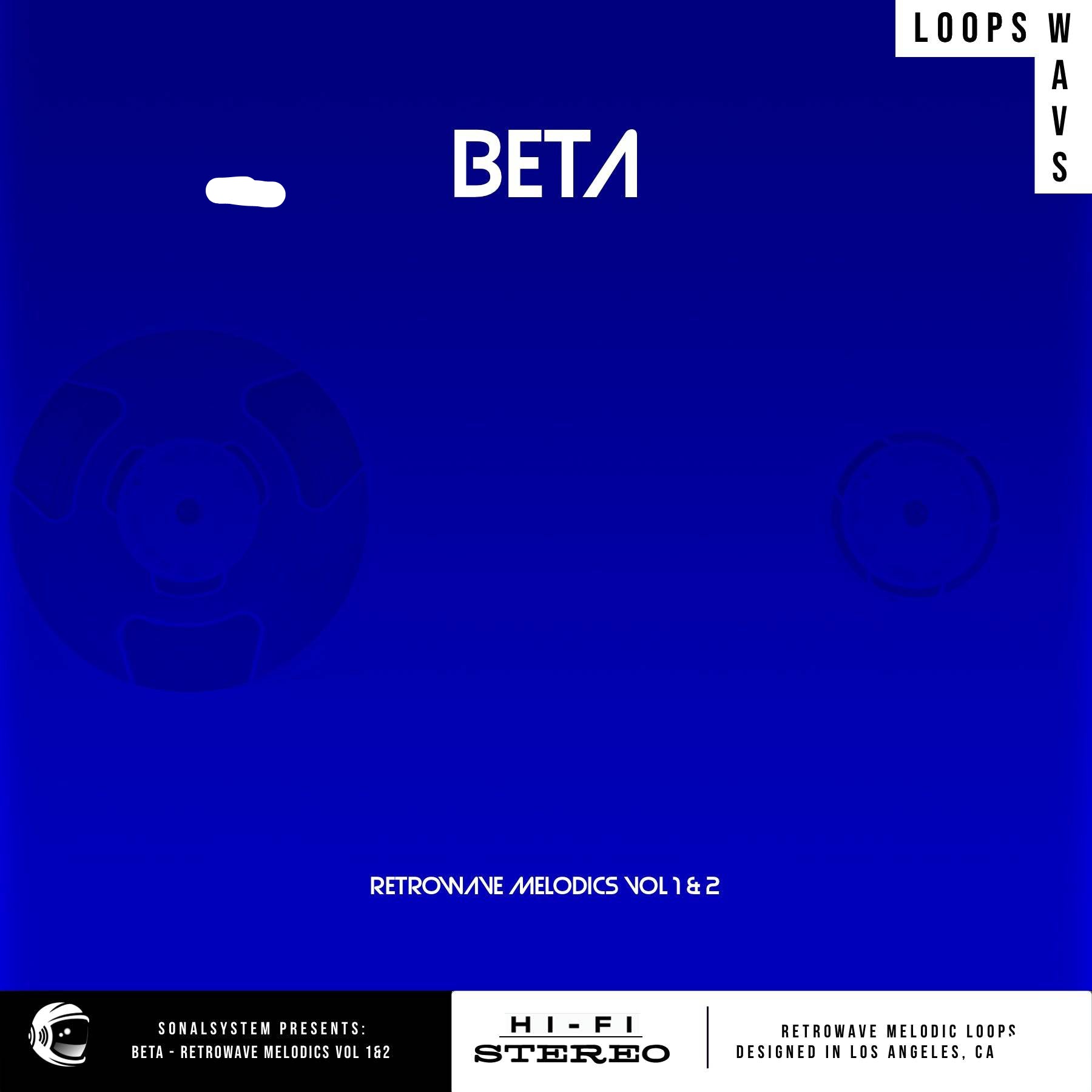 Sample Pack - Beta Retrowave Melodics | SonalSystem LLC