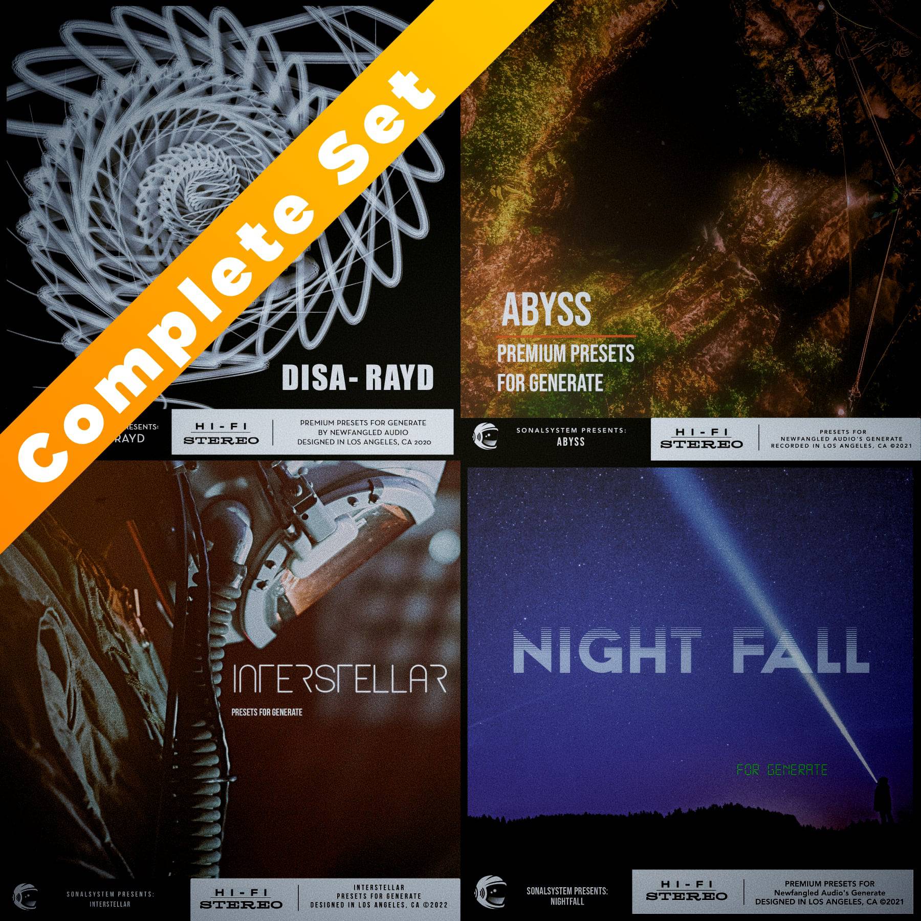 Generate Preset Bundle | SonalSystem LLC