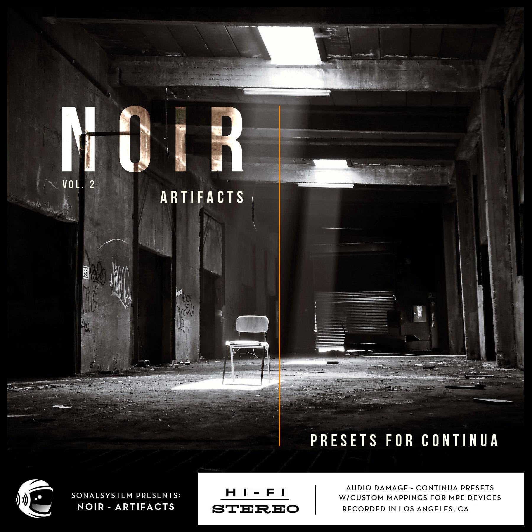 Presets For Continua - NOIR vol. 2 | SonalSystem LLC