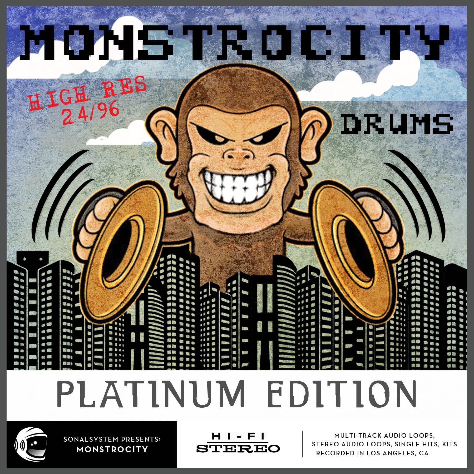 Sample Pack - MonstroCity Drums | SonalSystem LLC